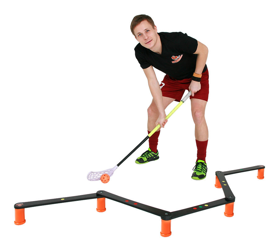 Floorball SKILLS KIT - Train Passing and Shooting at Home