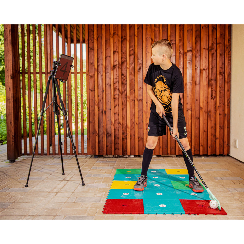 TRAINING KIT - Floorball Training Kit with Terget, Skiller and Tiles