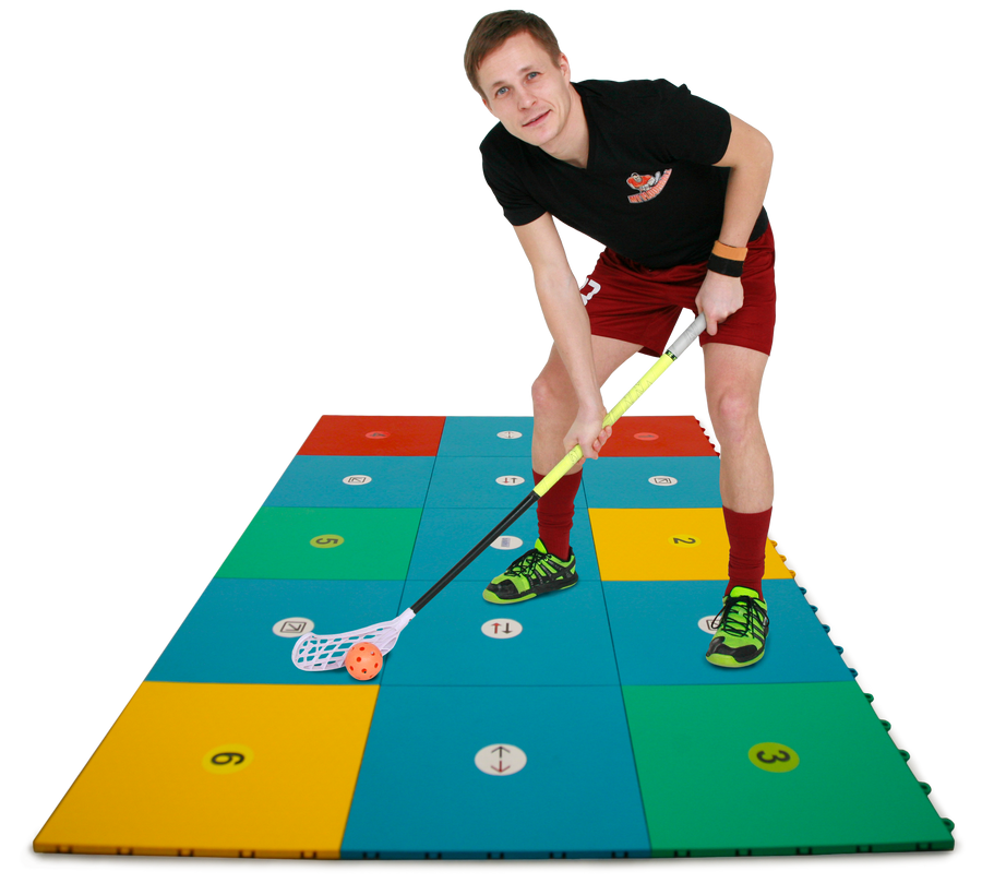 ULTIMATE KIT - Unihockey Floorball Training Kit - Passer Pro inluded